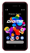 Смартфон Digma HIT 8Gb, Q401 3G, красный – купить в Ситилинк | 1013095