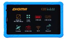 Детский планшет Digma CITI Kids 81 8", 2МБ, 32GB, 3G, Wi-Fi, Android 10 ...