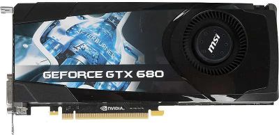 Обзор товара видеокарта MSI NVIDIA GeForce GTX 680 2ГБ GDDR5, Ret ...