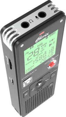 Диктофон Ritmix RR-820 16ГБ, черный – купить в Ситилинк | 1898308
