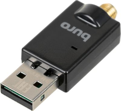 Bluetooth адаптер Buro BU-BT50C BT 5.0+EDR class 1, USB, 100м, черный ...