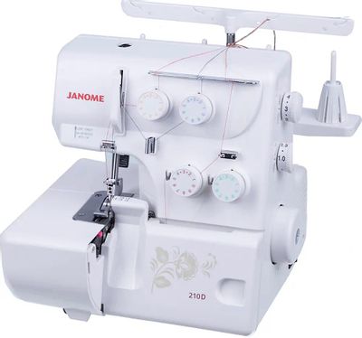 Обзор товара оверлок Janome 210D (777814) в интернет-магазине СИТИЛИНК