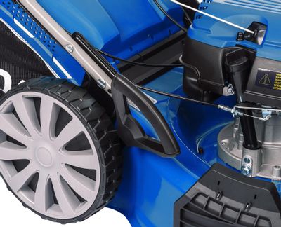 Газонокосилка бензиновая Hyundai L 5300S, 52.4см, самоходная – купить в ...