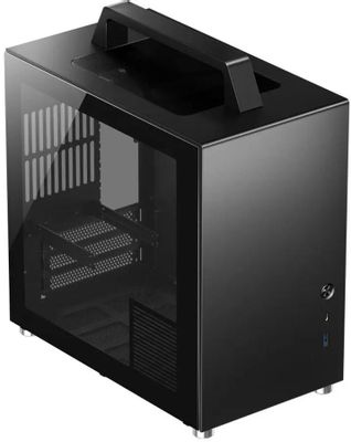 Обзор товара корпус miniITX JONSBO T8 Plus, Mini-Tower, без БП, черный ...