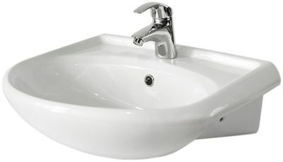 Раковина накладная ОСКОЛЬСКАЯ КЕРАМИКА Арго 56х21х47 см(плохая упаковка ...