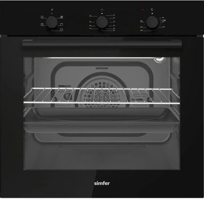 Инструкция, руководство по эксплуатации для духовой шкаф электрический Simfer B6EB16070, черный ...