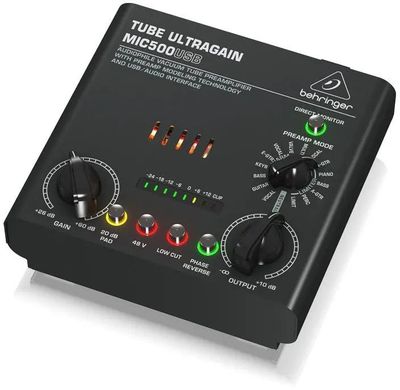 Звуковая карта USB BEHRINGER MIC500USB, 2.1, Ret – купить в Ситилинк ...