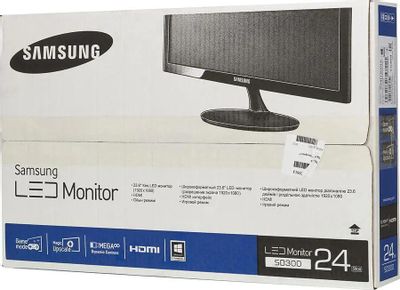 Отзывы на Монитор Samsung S24D300HL "R", 23.6", черный [ls24d300hl/ru ...
