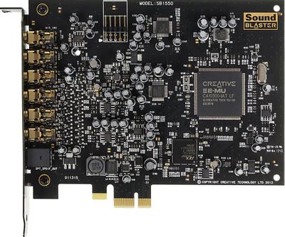 Звуковая карта PCI-E Creative Audigy RX, 7.1, Ret [70sb155000001 ...