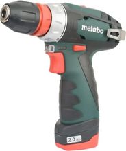 Шуруповерт METABO PowerMaxx BS Quick Basic, 2Ач, с двумя аккумуляторами ...