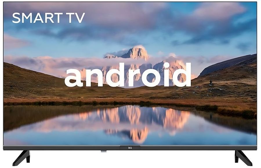 43" Телевизор BQ 43FSU36B, 4K Ultra HD, черный, СМАРТ ТВ, Android ...
