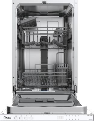 Встраиваемая посудомоечная машина Midea MID45S050, узкая, ширина 44.8см ...