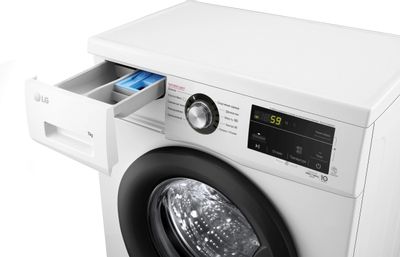 Стиральная машина LG F2J3HS8W, с фронтальной загрузкой, с паром, 7кг ...