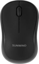 Отзывы на Мышь беспроводная SunWind SW-M200, радио, оптическая, USB, 1600dpi, черный [1611650] в ...