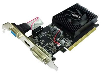 Видеокарта NINJA NVIDIA GeForce GT 240 GeForce GT 240 1ГБ GDDR3, Low ...