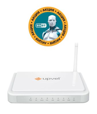 Wi-Fi роутер Upvel UR-314AN, ADSL(восстановленный) – купить в Ситилинк | M00074442