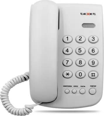 Инструкция, руководство по эксплуатации для проводной телефон TeXet TX-241, серый (2004128 ...
