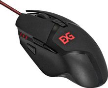 Мышь EXEGATE GML-794, лазерная, проводная, USB, черный [ex289488rus ...