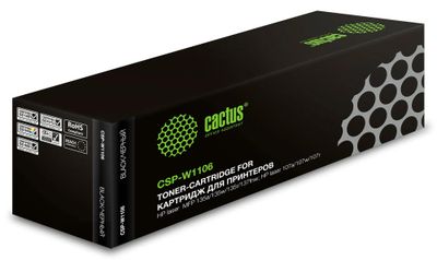 Картридж Cactus CSP-W1106X, черный / CSP-W1106X – купить в Ситилинк ...