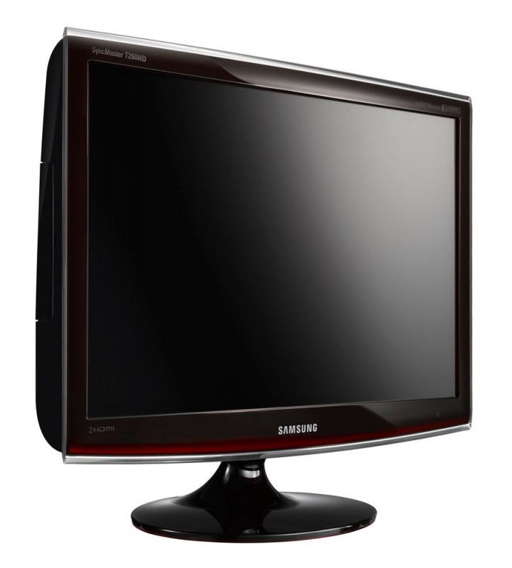 Монитор Samsung SyncMaster T260HD Topaz "R", 26", бордовый и черный ...