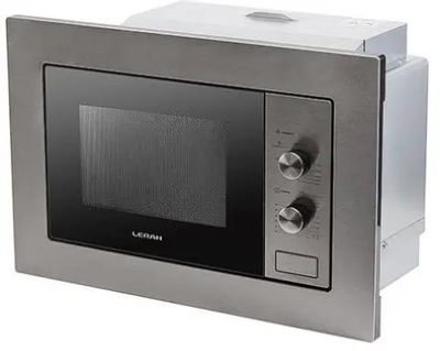 Микроволновая печь LERAN MO 125 IX, встраиваемая, 20л, 800Вт ...