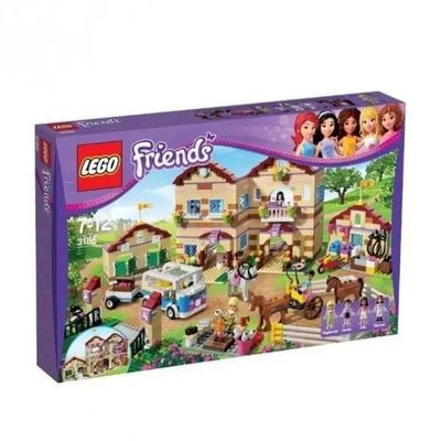 Характеристики Конструктор Lego Friends Школа верховой езды (элем.:1112 ...