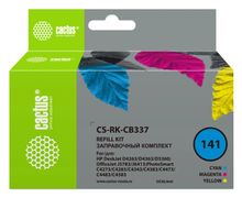 Заправочный набор Cactus CS-RK-CB337, для HP, 30мл, многоцветный ...