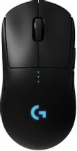 Мышь Logitech G Pro, игровая, оптическая, беспроводная, USB, черный ...