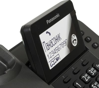 Радиотелефон Panasonic KX-TGF310RUM, серый металлик – купить в Ситилинк ...