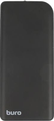 Внешний аккумулятор (Power Bank) Buro RA-8000-BK, 8000мAч, черный ...