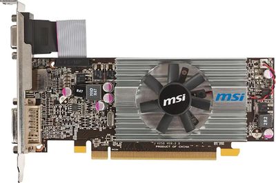 MSI AMD Radeon HD 6570 1ГБ DDR3, Low Profile, Ret [r6570-md1gd3/lp v2 ...