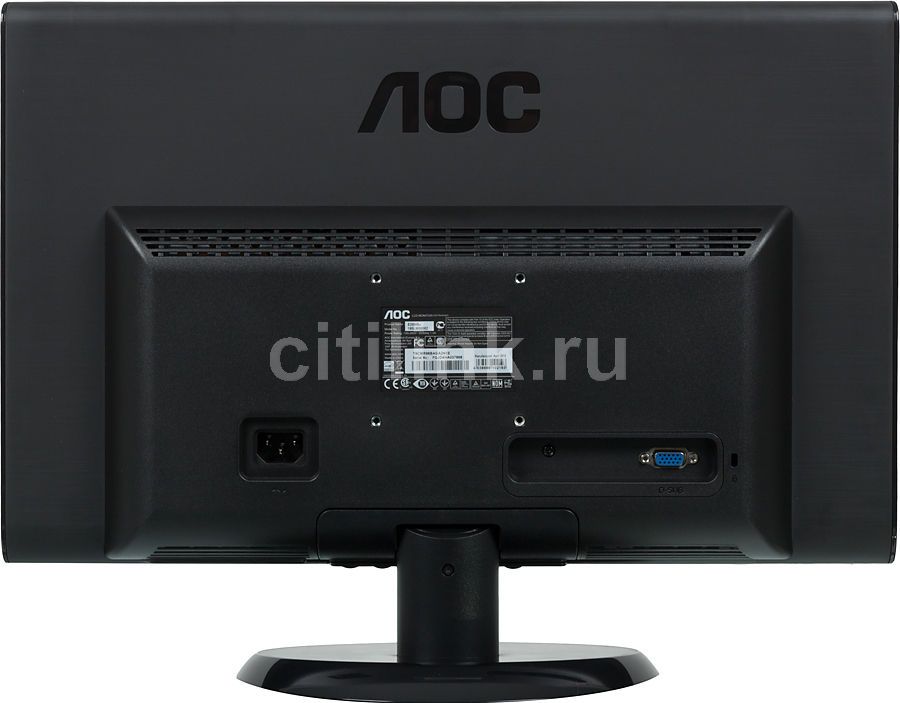 Монитор AOC Value Line e2050Sw 19.5", черный – купить в Ситилинк | 754207