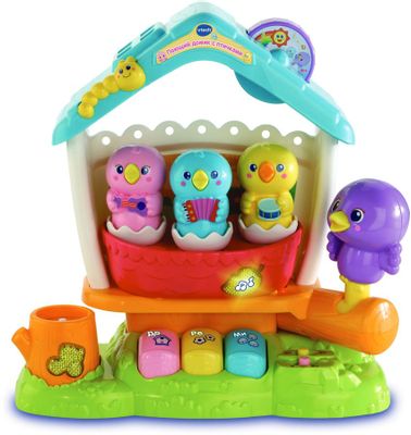 Характеристики Игрушка Vtech Поющий домик с птичками, от 1 года, развивающая [80-522426 ...