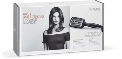 Расческа-выпрямитель BABYLISS HSB101E, черный – купить в Ситилинк | 1927920