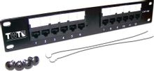 Патч-панель Lanmaster (TWT-PP12UTP-10) 1U 12x кат.5e UTP – купить в Ситилинк | 790272