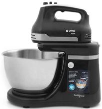 Миксер планетарный Vitek VT-1429, черный/серебристый – купить в Ситилинк | 1141026