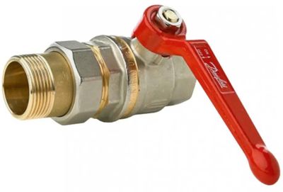 Кран шаровый DANFOSS BVR-F, запорный, проходной запорный, 1 1/4", внутренняя резьба [065b8206 ...