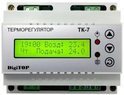 Характеристики Реле температуры DIGITOP ТК-7, 1-фазное, 220В (1482489 ...