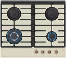 Обзор товара газовая варочная панель Simfer H60H41O522, независимая, бежевый (1886609) в ...