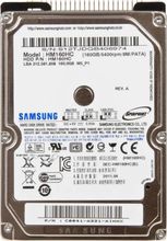 Характеристики Жесткий диск Samsung SpinPoint HM160HC, 160ГБ, HDD, IDE ...