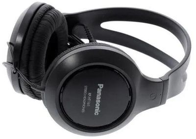 Наушники Panasonic RP-HT161E-K, 3.5 мм, мониторные, черный – купить в ...