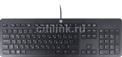 Обзор товара клавиатура HP Business, USB, черный [n3r87aa] (482029) в ...