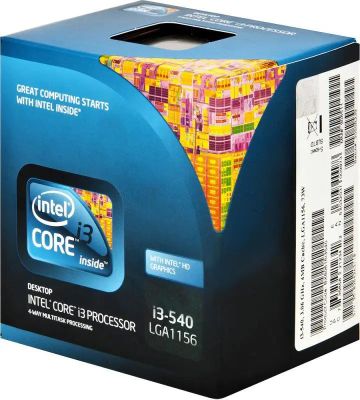 Обзор товара процессор Intel Core i3 540, LGA 1156, BOX [bx80616i3540 s ...