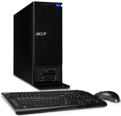 Характеристики Компьютер Acer Aspire X3910, Intel Celeron E3400, DDR3 ...