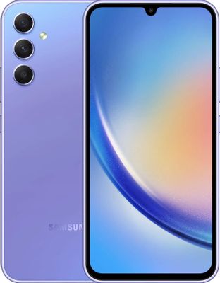 Смартфон Samsung Galaxy A34 5G 8/256Gb, SM-A346E, лаванда – купить в ...