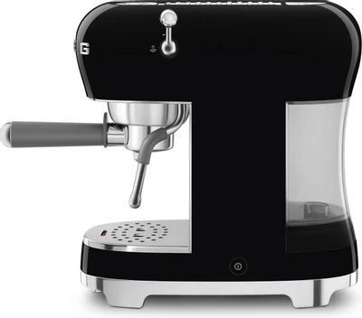 Кофемашина SMEG ECF02BLEU, черный/серебристый – купить в Ситилинк | 2016897