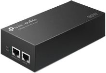 Инжектор PoE TP-Link POE380S 100/1000/2500/10GBASE-T 90Вт 100-240В(АС ...