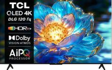 65" Телевизор TCL 65T7B QLED, 4K Ultra HD, черный, СМАРТ ТВ, Google TV ...