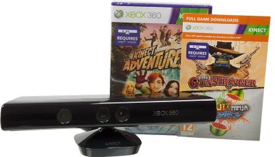 Сенсор Microsoft Kinect для Xbox 360 черный [lpf-00075] – купить в ...