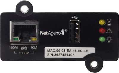 Адаптер SNMP POWERCOM DA807, 1-port Internal NetAgent USB – купить в ...